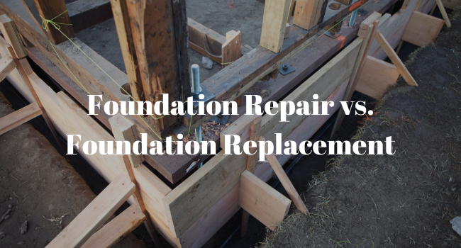 Foundation Repair vs. Foundation Replacement - Granite Foundation Repair